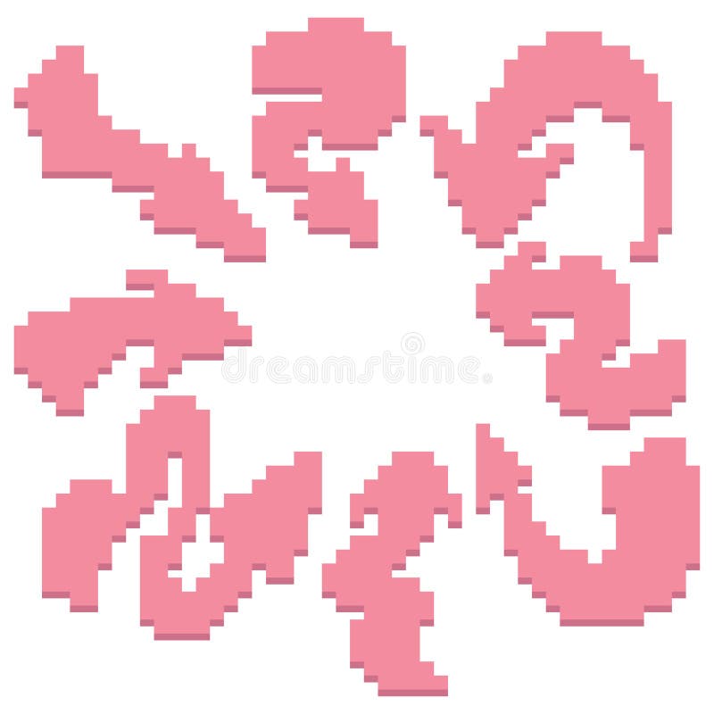 Pixel Cursor Pink Stock Illustrations – 121 Pixel Cursor Pink Stock ...