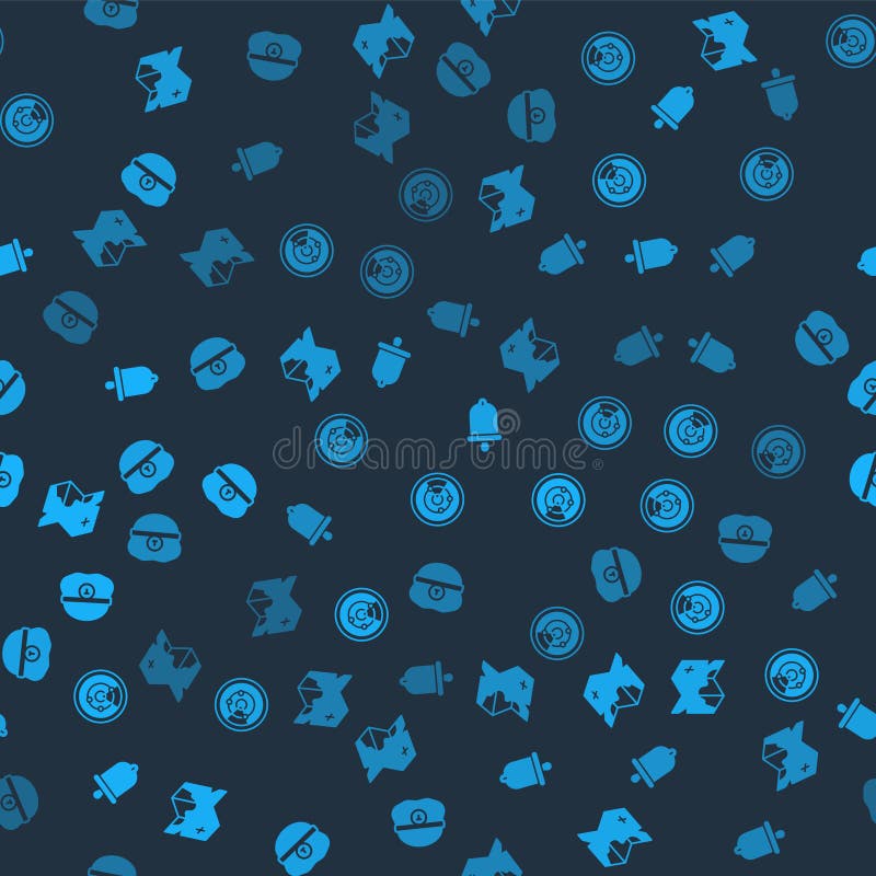 Set Pirate Treasure Map, Radar with Targets, Ship Bell and Captain Hat ...