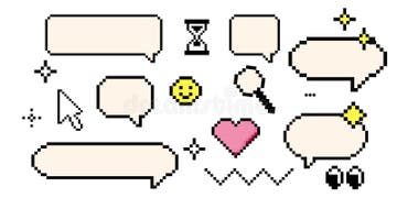 8 Bit Speech Bubble Stock Illustrations – 437 8 Bit Speech Bubble Stock ...