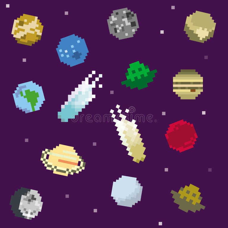 Pixel Art Solar Stock Illustrations – 822 Pixel Art Solar Stock ...