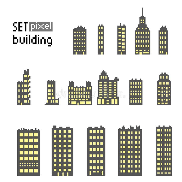 Pixel Building Stock Illustrations – 19,134 Pixel Building Stock ...