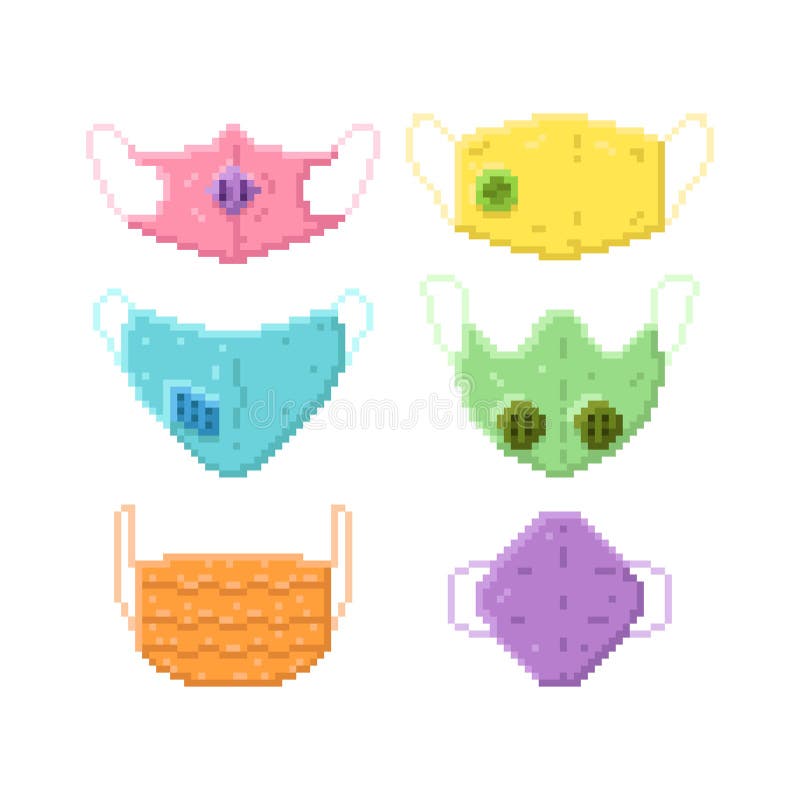 Pixel virus image 8 bit stock illustration. Illustration of ...