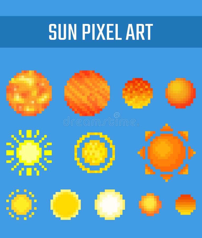 Sun 8bit Stock Illustrations – 467 Sun 8bit Stock Illustrations ...
