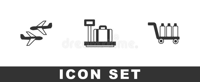 Set Plane, Scale with Suitcase, Escalator Up, Lost Baggage, Takeoff, No ... Set Plane, Scale with Suitcase, Escalator Up, Lost Baggage, Takeoff, No ...