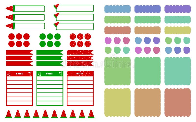 Planner Stickers. Organizer Tags. Printable Planner Stickers. Planners ...