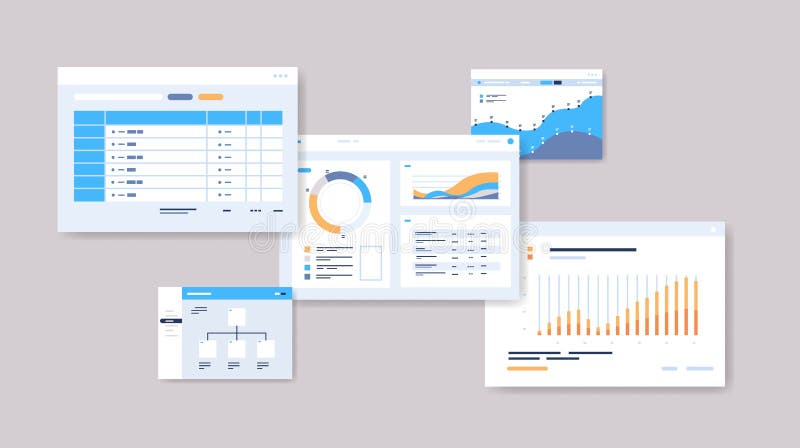 Set Planning Schedules Infographic Dashboard Templates Online Planner ...