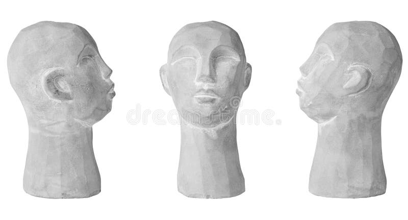 Cap on the Head of a Man with Gray Hair. Back View. Stock Image - Image ...