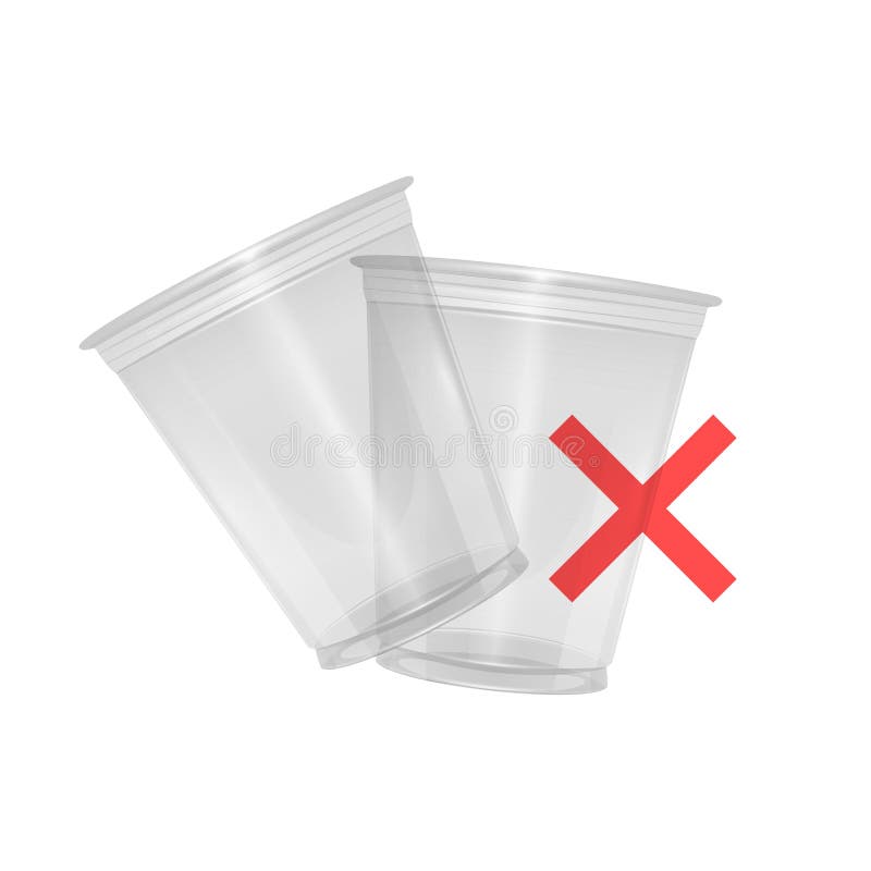 Stop Plastic Cups Stock Illustrations – 76 Stop Plastic Cups Stock ...