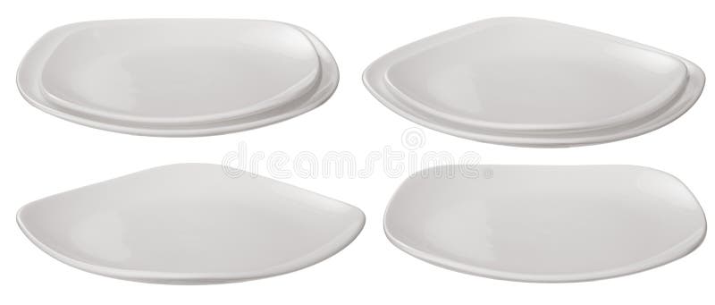 Empty plate stock photo. Image of design, matiriall, isolated - 12766872