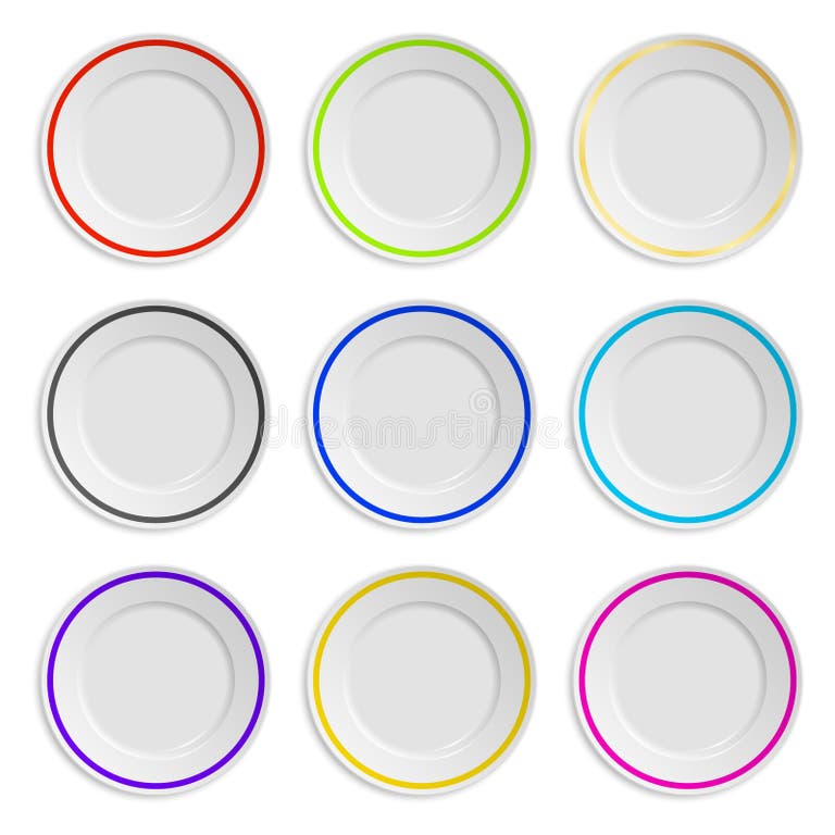 Colored Plates Stock Illustrations – 1,812 Colored Plates Stock ...