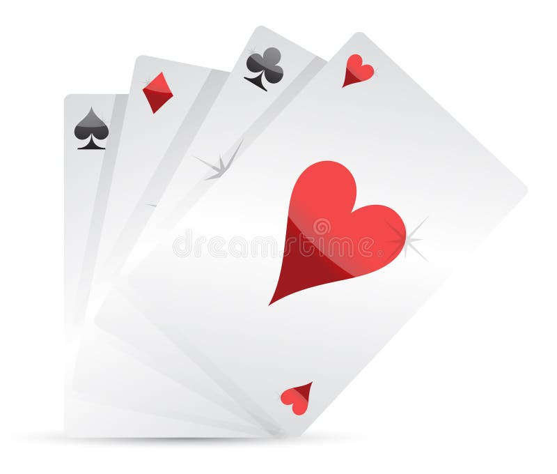 Set of Playing Cards Illustration Stock Vector - Illustration of play ...