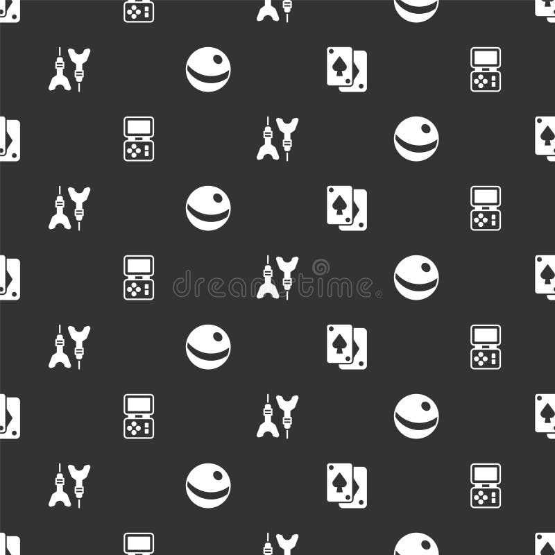 Set Playing Cards, Tetris Electronic Game, Dart Arrow and Beach Ball on ...