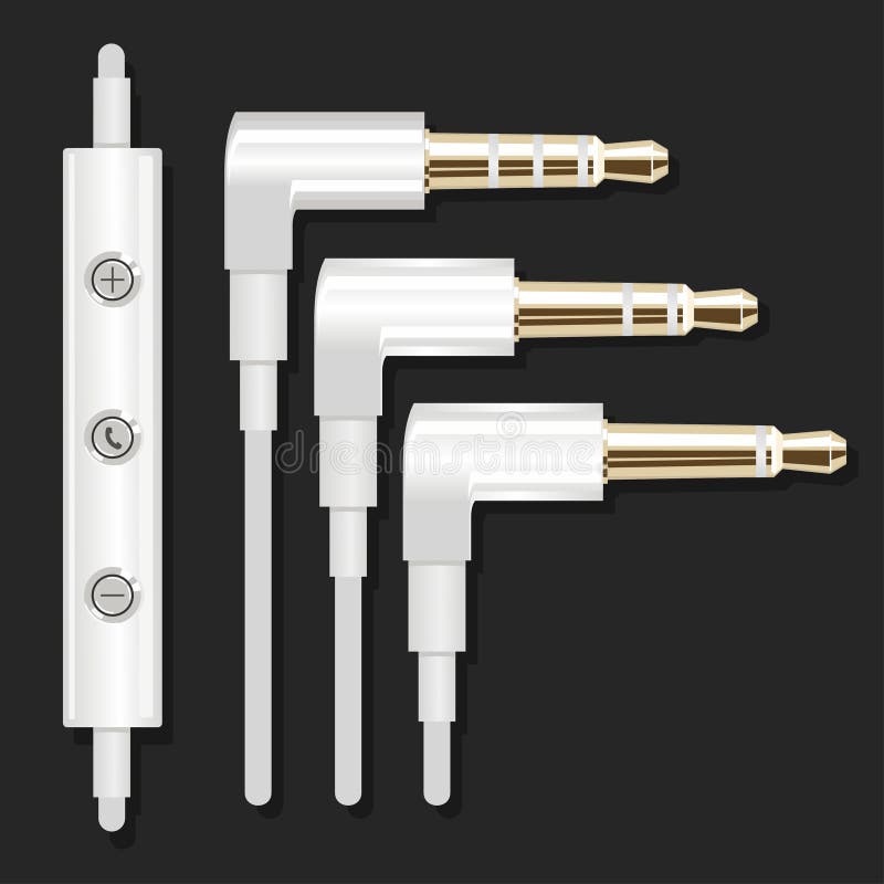 Set of plugs stock vector. Illustration of connector - 121117354