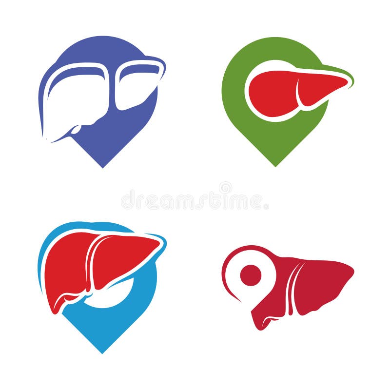 Liver Logo Vector Template, Creative Liver Logo Design Concepts Stock ...