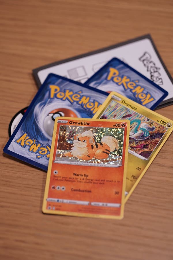 Set of Pokemon game cards editorial photography. Image of game - 263084467
