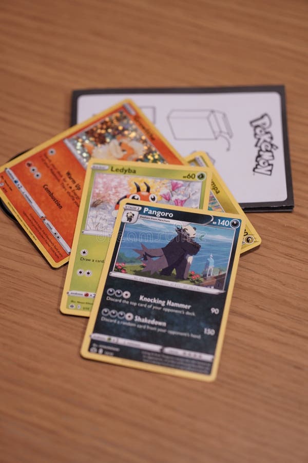Set of Pokemon game cards editorial photography. Image of collection ...
