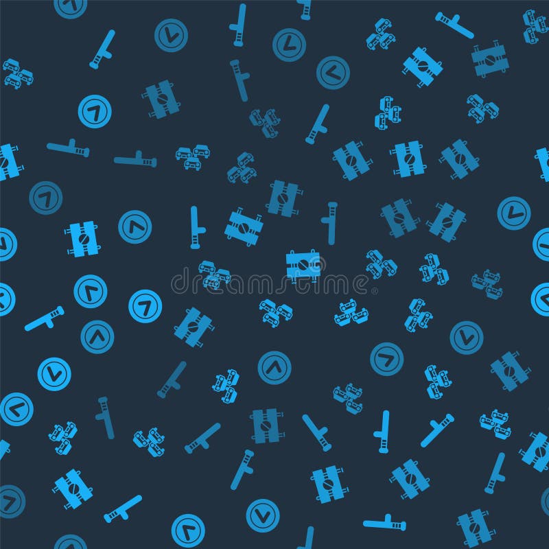 Set Police Rubber Baton, Traffic Jam, Road Barrier and Check Mark in ...