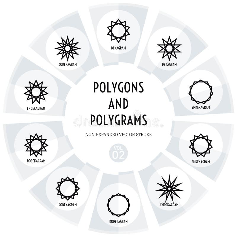 Polygrams Stock Illustrations – 3 Polygrams Stock Illustrations ...