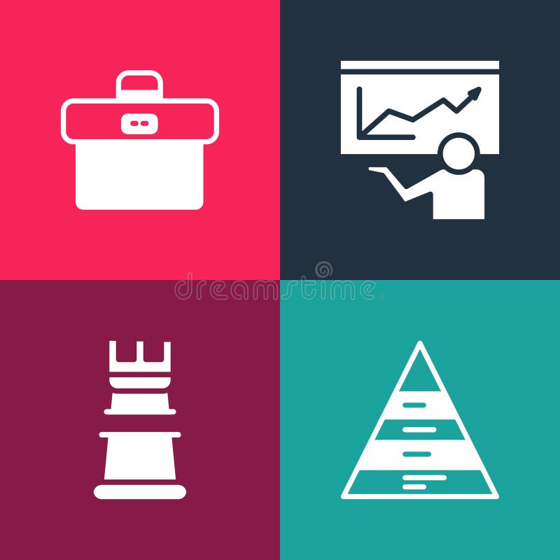 Set Pop Art Pyramid Chart Infographics, Business Strategy, Training ... Set Pop Art Pyramid Chart Infographics, Business Strategy, Training ...