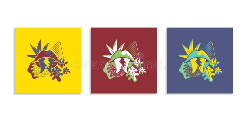 Set of Pop Art Style Comic Book Panel Composition Stock Vector ...