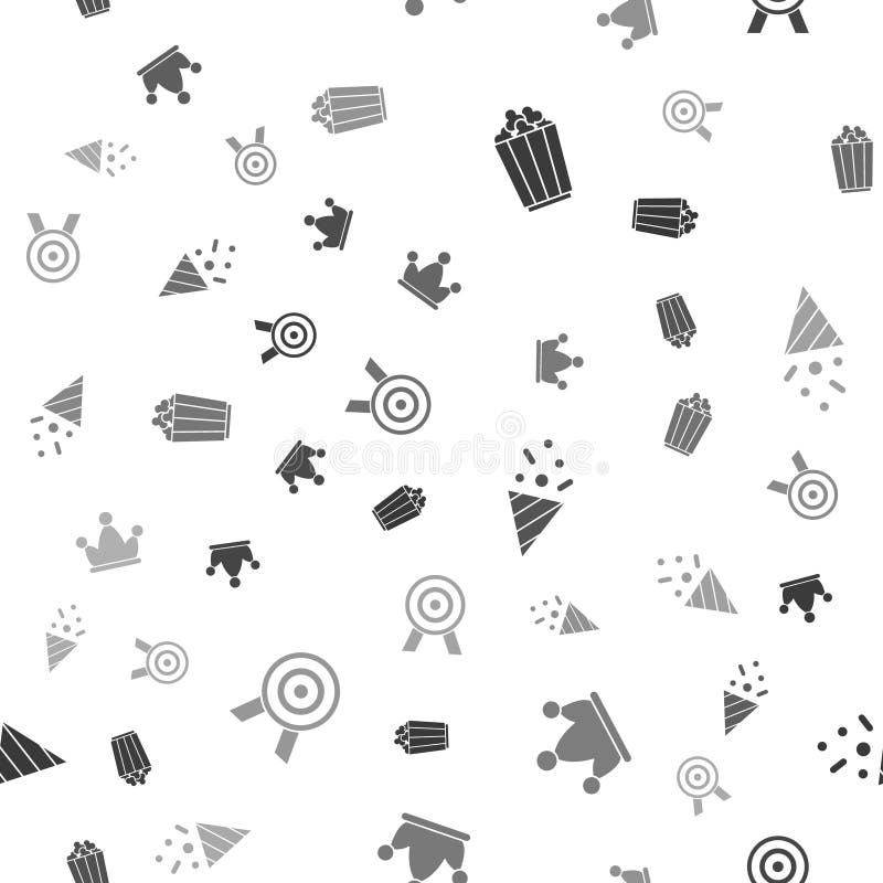 Set Popcorn in Box, Jester Hat with Bells, Festive Confetti and Target ...