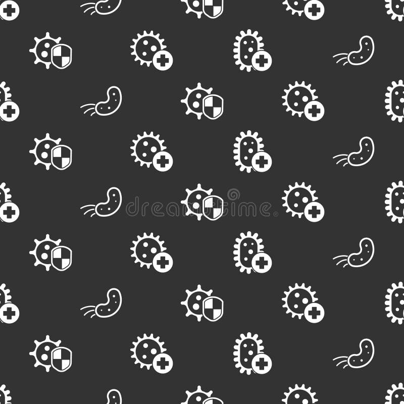 Set Positive Virus, Virus, Shield Protecting from Virus and Positive ...