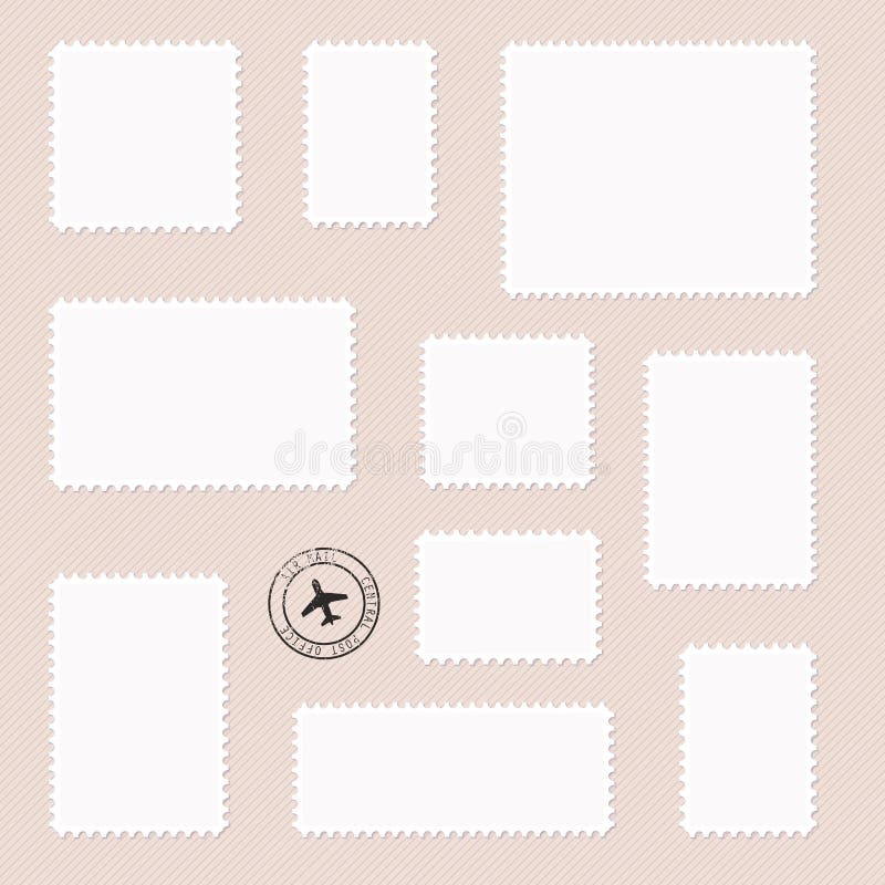 Post marks stock vector. Illustration of background, office - 2324035