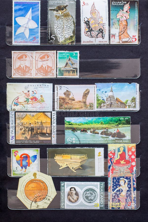 Set of Postage Stamp editorial stock photo. Image of post - 64730413