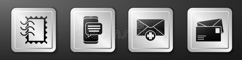 Set Postal Stamp, Chat Messages Notification on Phone, Received Message ...