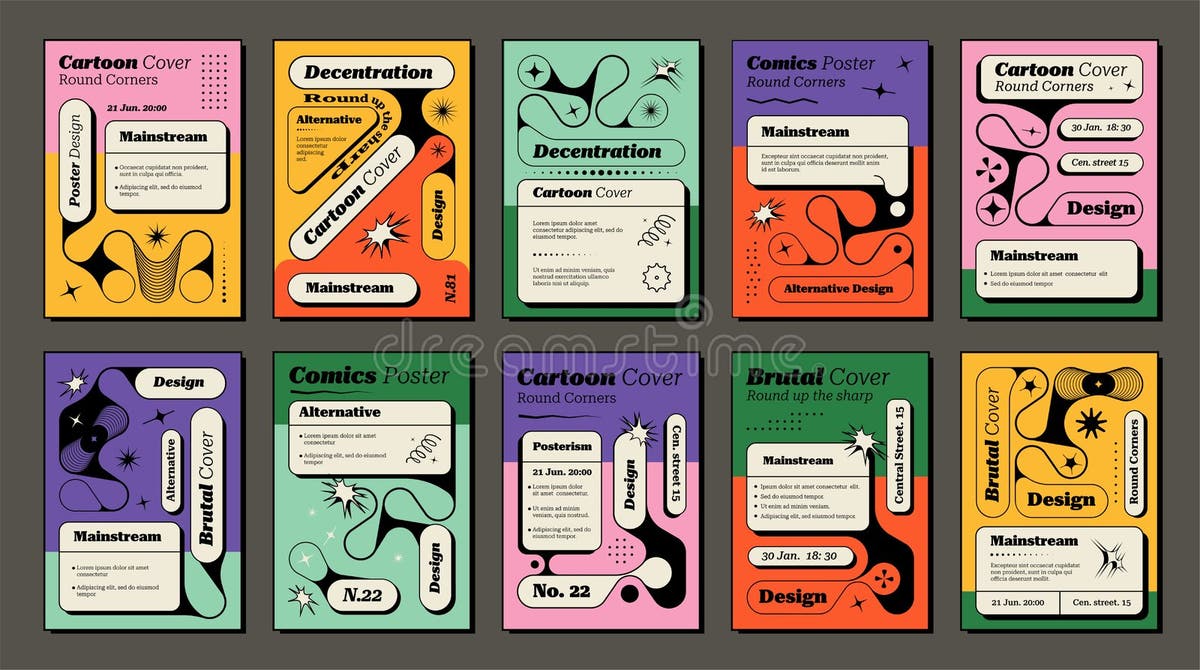 Funky Text Boxes Stock Illustrations – 33 Funky Text Boxes Stock ...