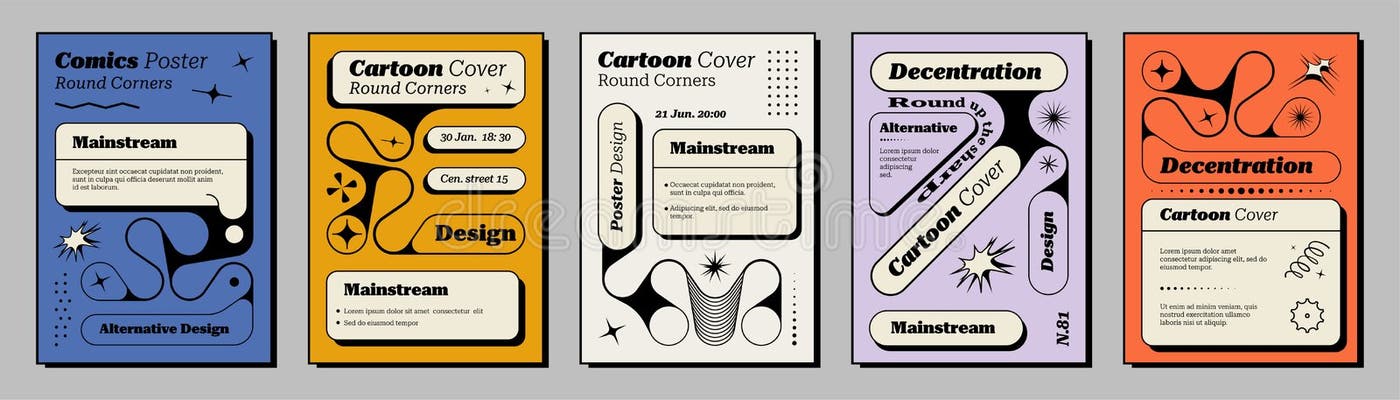 Funky Text Boxes Stock Illustrations – 33 Funky Text Boxes Stock ...