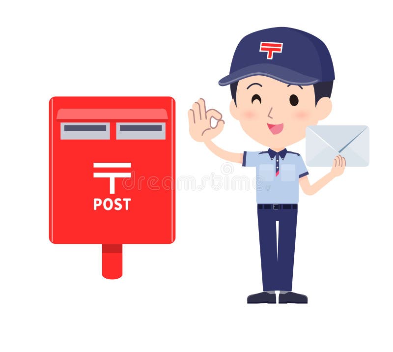 Man Posting Letter Stock Illustrations – 53 Man Posting Letter Stock ...