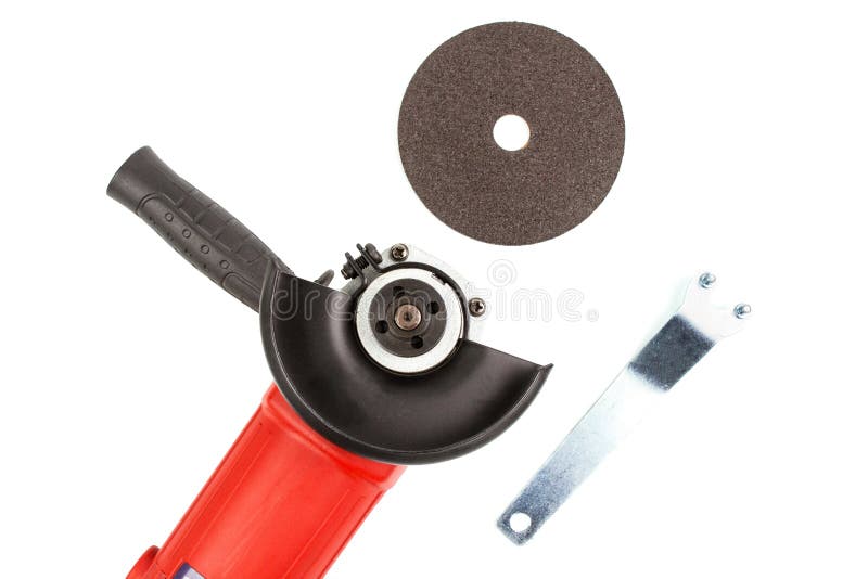 Set Power Tool Grinding and Cutting Disc. Stock Image - Image of manual ...