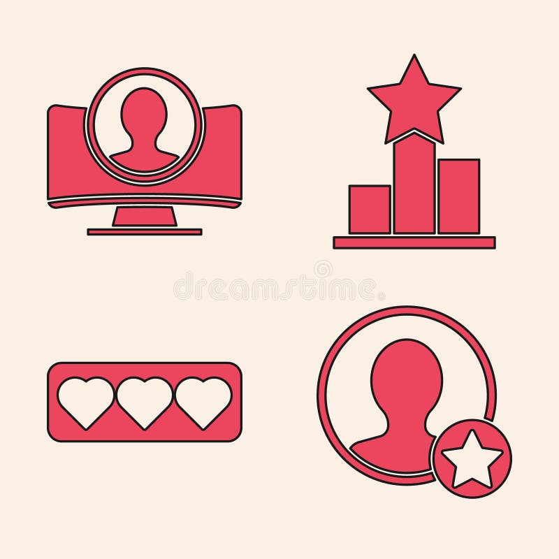 Set Premium Create Account Screen, Create Account Screen, Star and Like ...