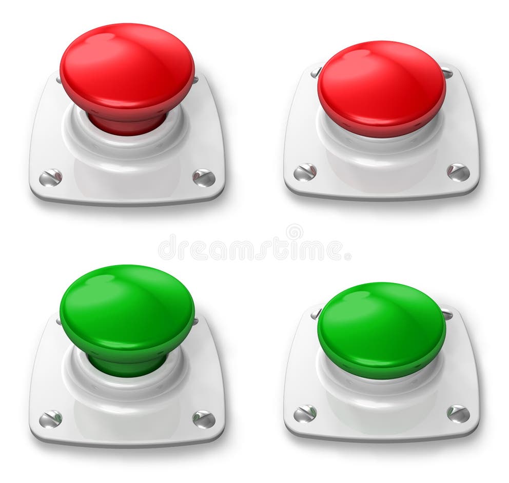 Pressed Unpressed Buttons Stock Illustrations – 23 Pressed Unpressed ...