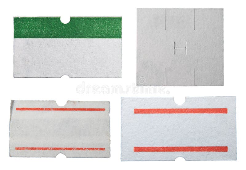 A Set of Price Tag Stickers Stock Photo - Image of memo, design: 264058050