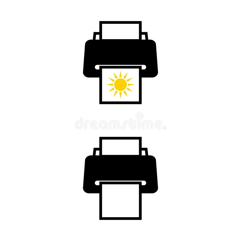 Printing stock vector. Illustration of multimedia, printer - 272308738