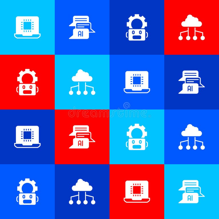 Set Processor CPU, Chat Bot, Robot Setting and Network Cloud Connection ...