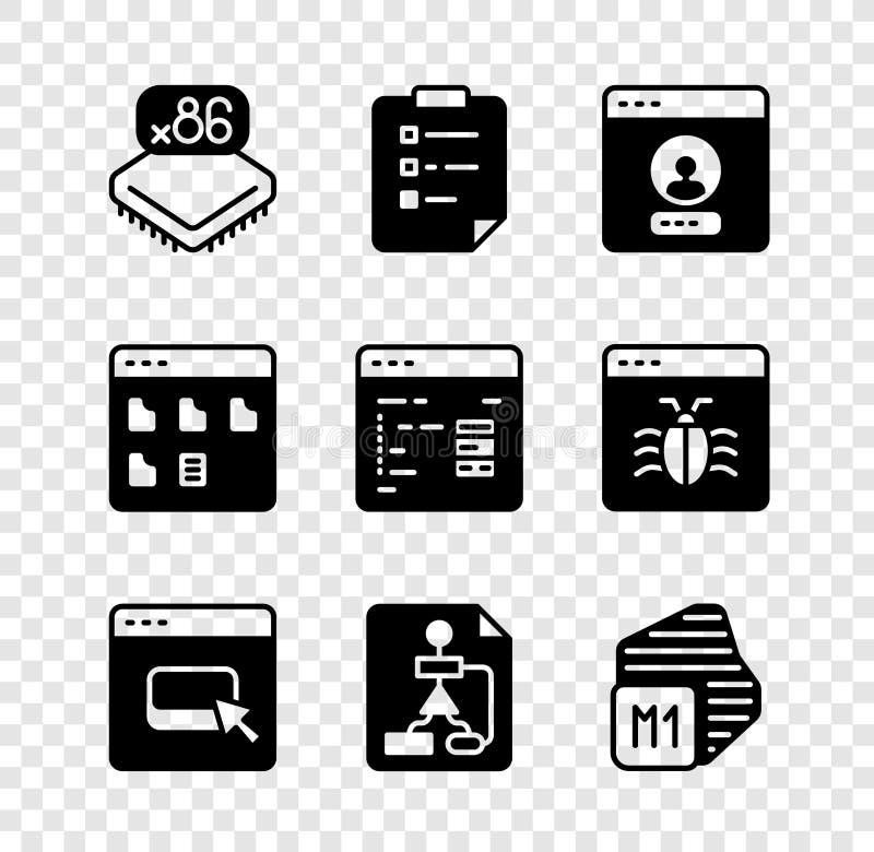 Set Processor with Microcircuits CPU, Clipboard Checklist, Create ... Set Processor with Microcircuits CPU, Clipboard Checklist, Create ...