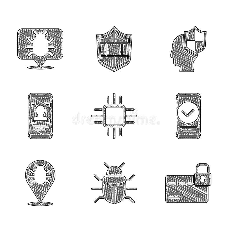 Set Processor with Microcircuits CPU, System Bug, Credit Card Lock ... Set Processor with Microcircuits CPU, System Bug, Credit Card Lock ...