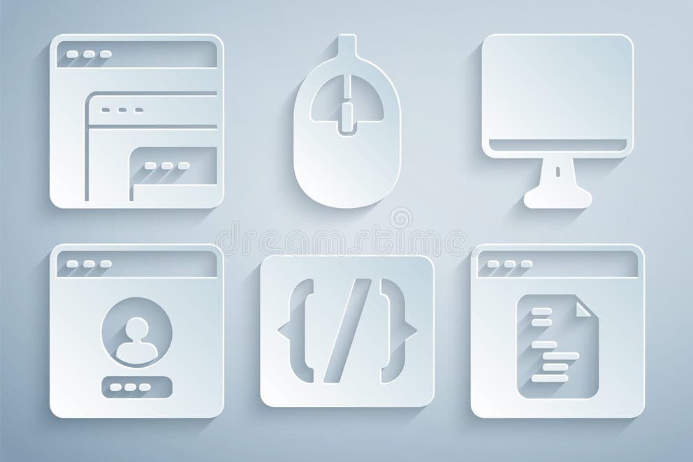 Set Programming Language Syntax, Computer Monitor Screen, Create Account, Software, Mouse and ...