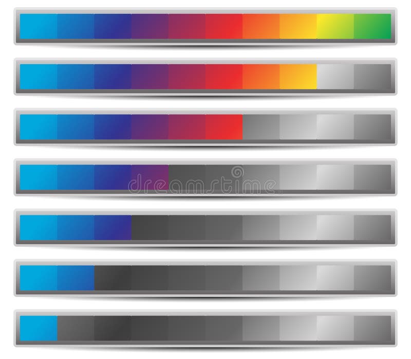 Preloaders Progress Loading Bars Stock Illustrations – 108 Preloaders Progress Loading Bars ...