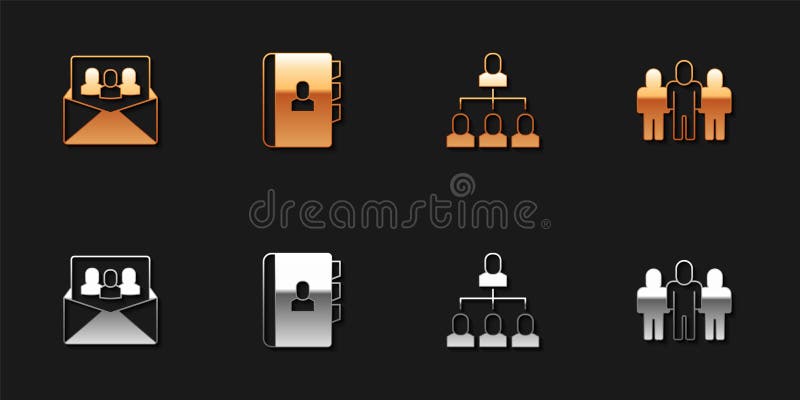 Set Project Team Base, Resume, Employee Hierarchy and Icon. Vector ... Set Project Team Base, Resume, Employee Hierarchy and Icon. Vector ...