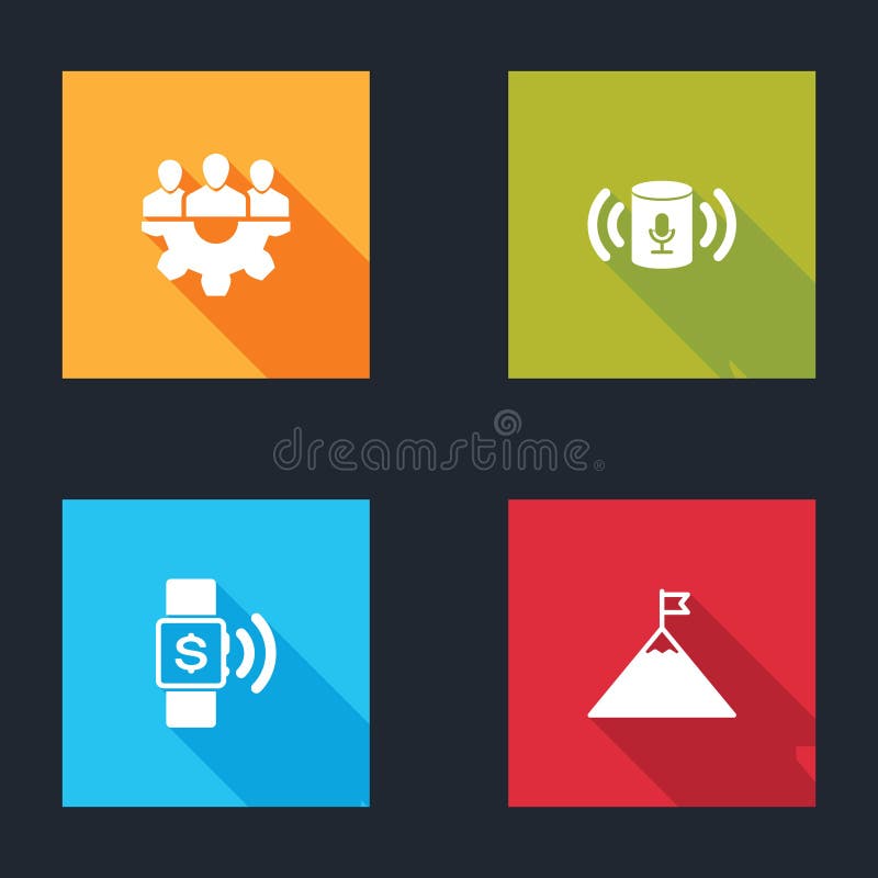 Set Project Team Base, Voice Assistant, Contactless Payment and ...