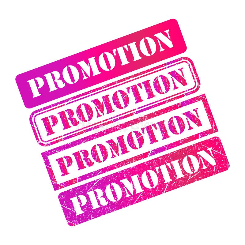 Promotion Stamp Symbol, Label Sticker Sign Button, Text Banner Vector ...