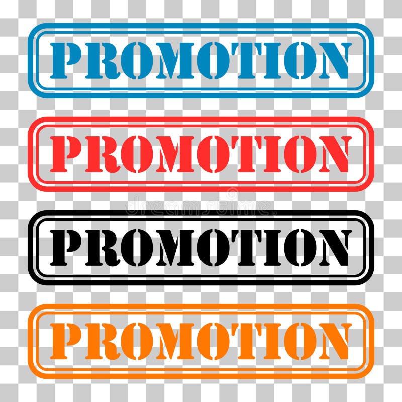 Set of Promotion Stamp Symbol, Label Sticker Sign Button, Text Banner ...
