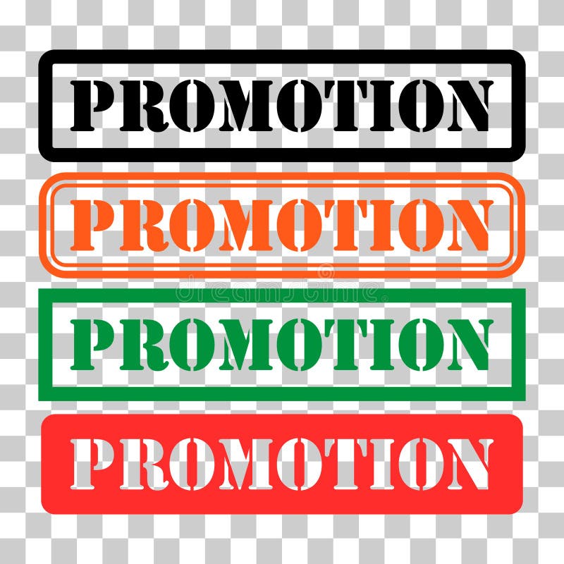 Set of Promotion Stamp Symbol, Label Sticker Sign Button, Text Banner ...