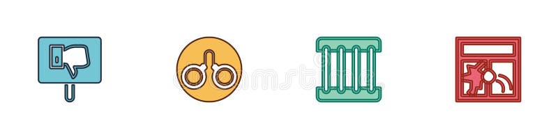 Set of Broken Handcuffs Vector with Banner Stock Vector - Illustration ... Set of Broken Handcuffs Vector with Banner Stock Vector - Illustration ...