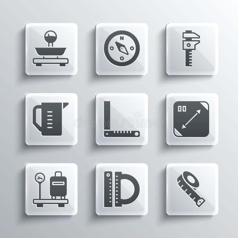 Set Protractor and Ruler, Measuring Tape, Diagonal Measuring, Corner ...