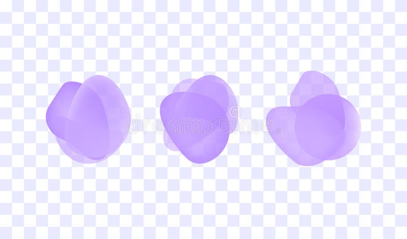 Set of purple elements stock vector. Illustration of creative - 136344172